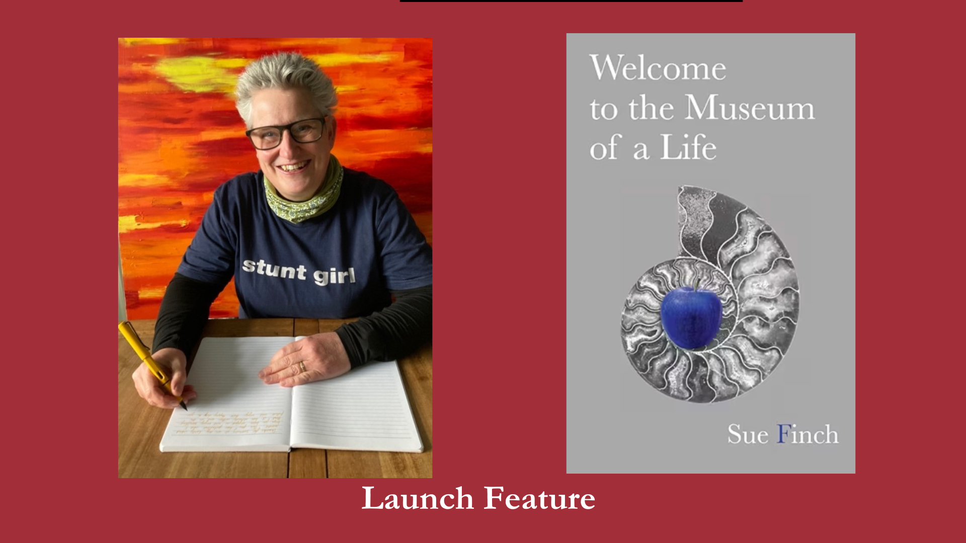 Launch Feature – Sue Finch – Patricia M Osborne